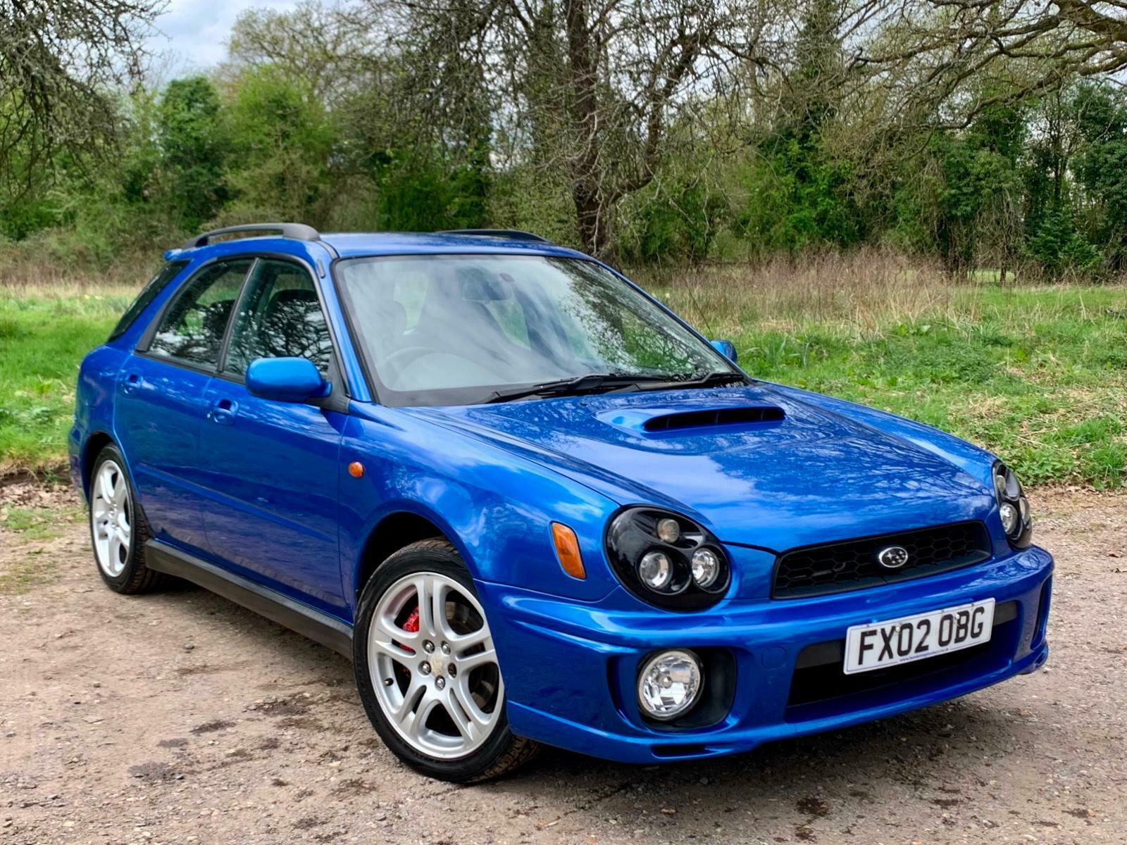2002 Subaru Impreza 2.0 WRX 4WD Manual Wagon Only 89,000 Miles WR Blue ...