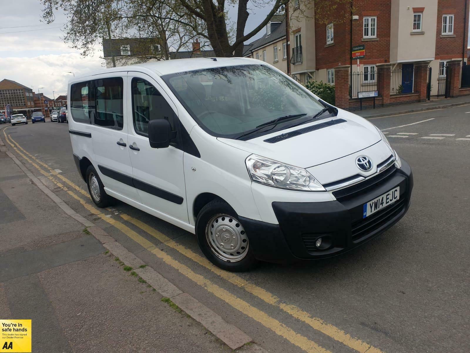 2014 Toyota ProAce 1200 HDI L2 H1 LWB - 7 Seater - WAV - No Vat For ...