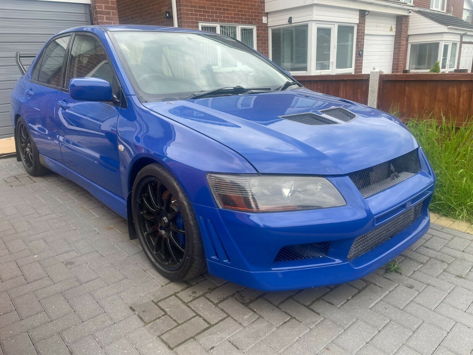 2001 MITSUBISHI LANCER EVOLUTION - FRENCH BLUE - EVO 7 - UNFINISHED ...