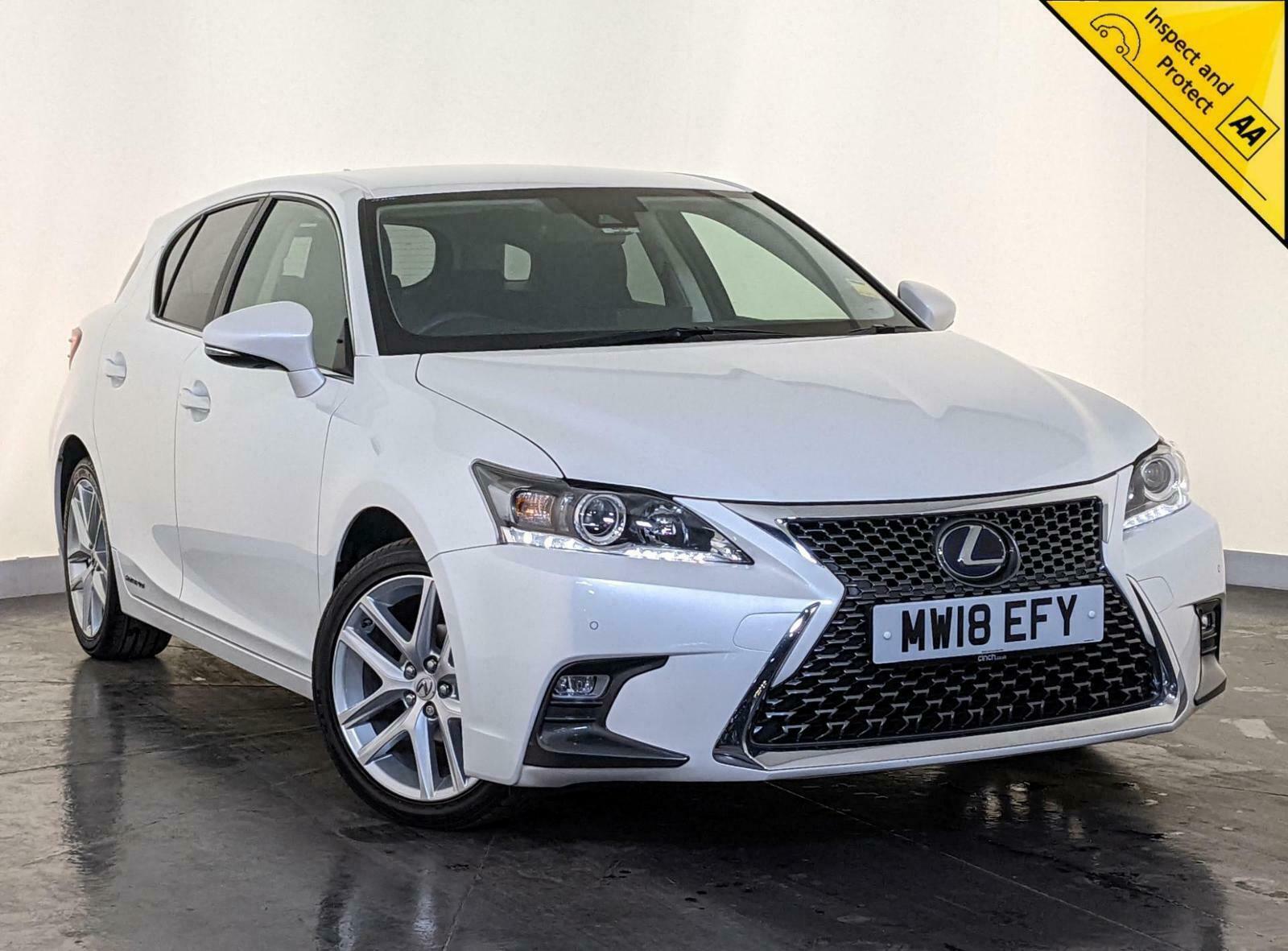 2018 LEXUS CT 200H LUXURY HYBRID AUTO REVERSING CAMERA SAT NAV SERVICE ...