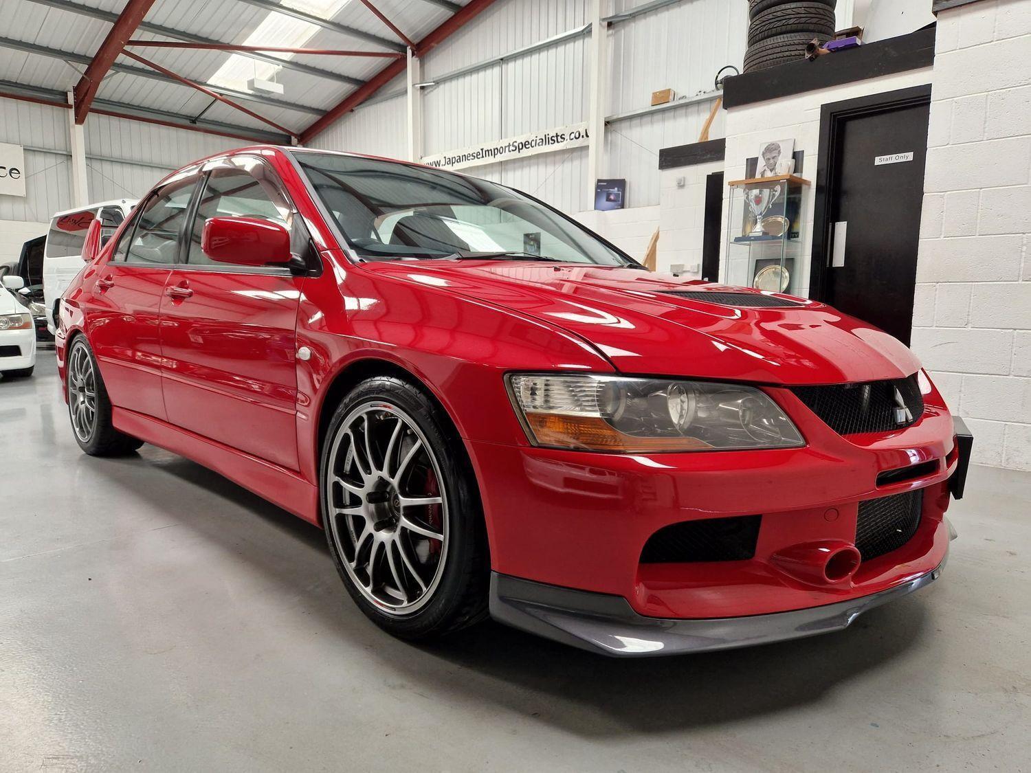 MITSUBISHI EVOLUTION 9 GSR Red Auto Diesel, 2004 Japanese import For ...