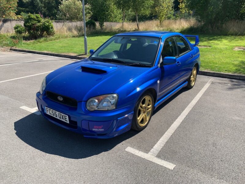 > 2005 SUBARU IMPREZA BLOB EYE WRX TURBO WRC WORLD RALLY BLUE STI UK