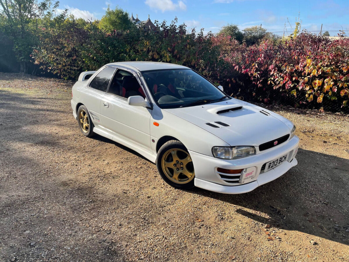 1998 Subaru Impreza WRX STI type R 2 door coupe v4 white For Sale (1998 ...