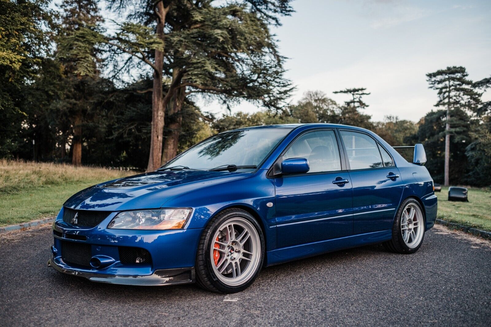 2005 05 Mitsubishi Lancer Evo 9 GT Evolution IX in Ruri Blue For Sale ...