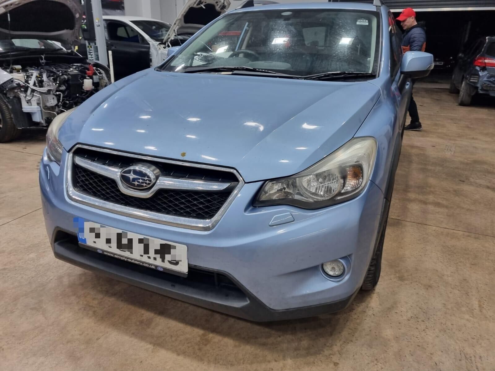 2012/61 SUBARU XV D SE MANUAL 2.0 DIESEL 4WD SUV LIGHT DAMAGED ...