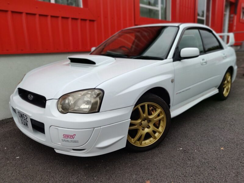 JDM Import 2003 Subaru Impreza WRX STI 2.0L Version 8 Blobeye White ...
