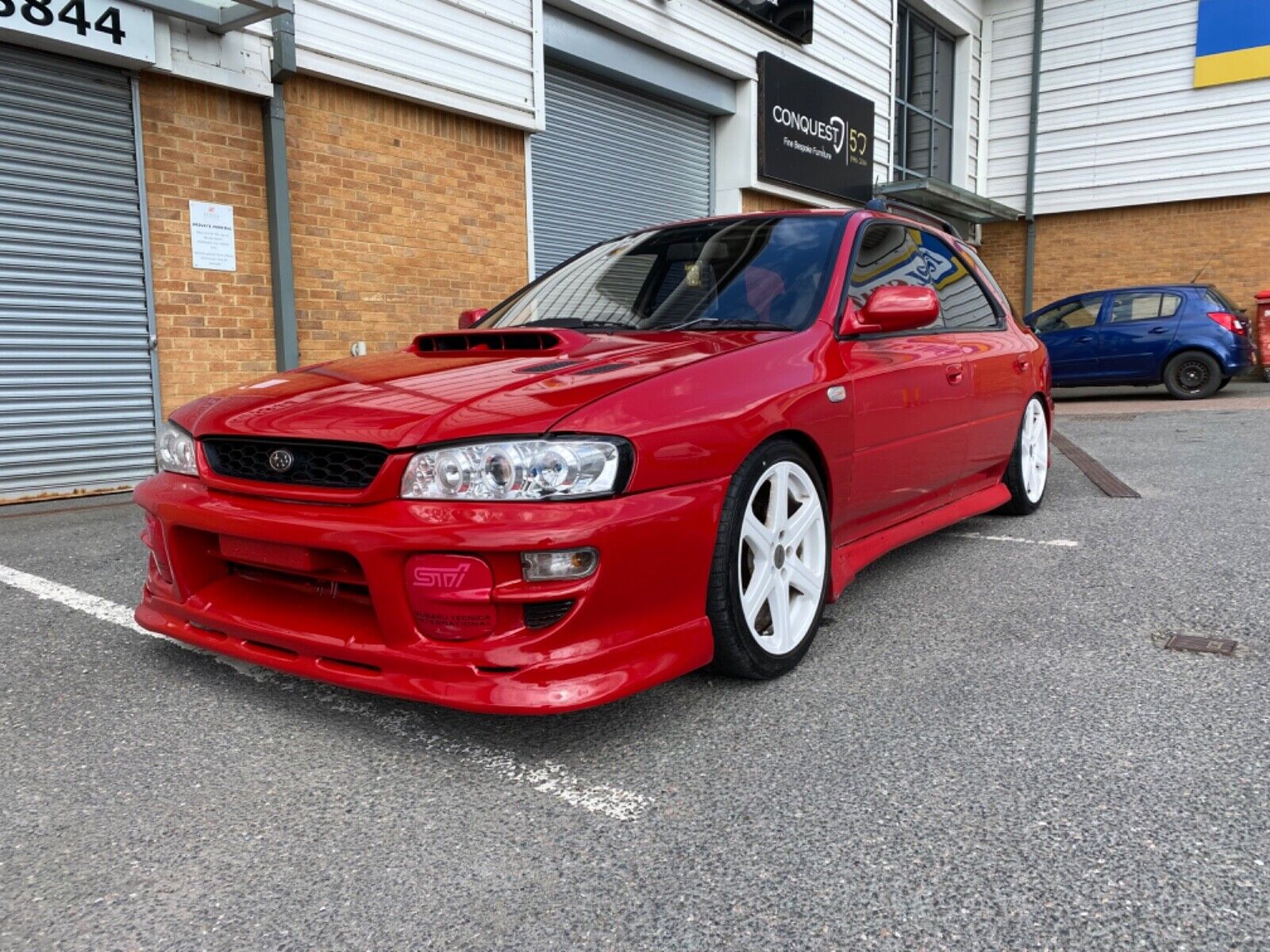 1995 SUBARU IMPREZA WRX STI EXTRAS MODIFIED TURBO IMPORT RED For Sale ...