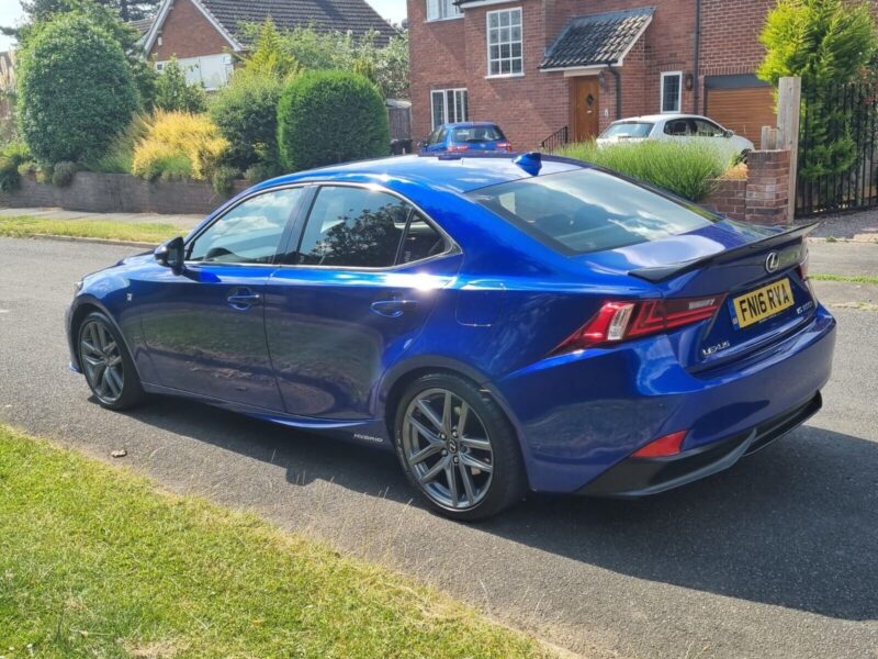 Lexus IS300H 2.5 F Sport CVT Automatic Hybrid 2016 For Sale () for £17500.0