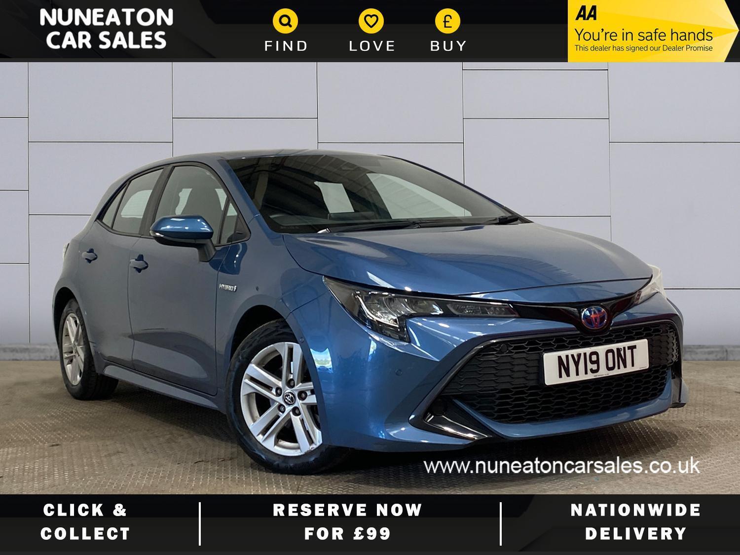 TOYOTA COROLLA 1.8 VVT-h Icon Tech Blue Auto Petrol Hybrid, 2019 For ...