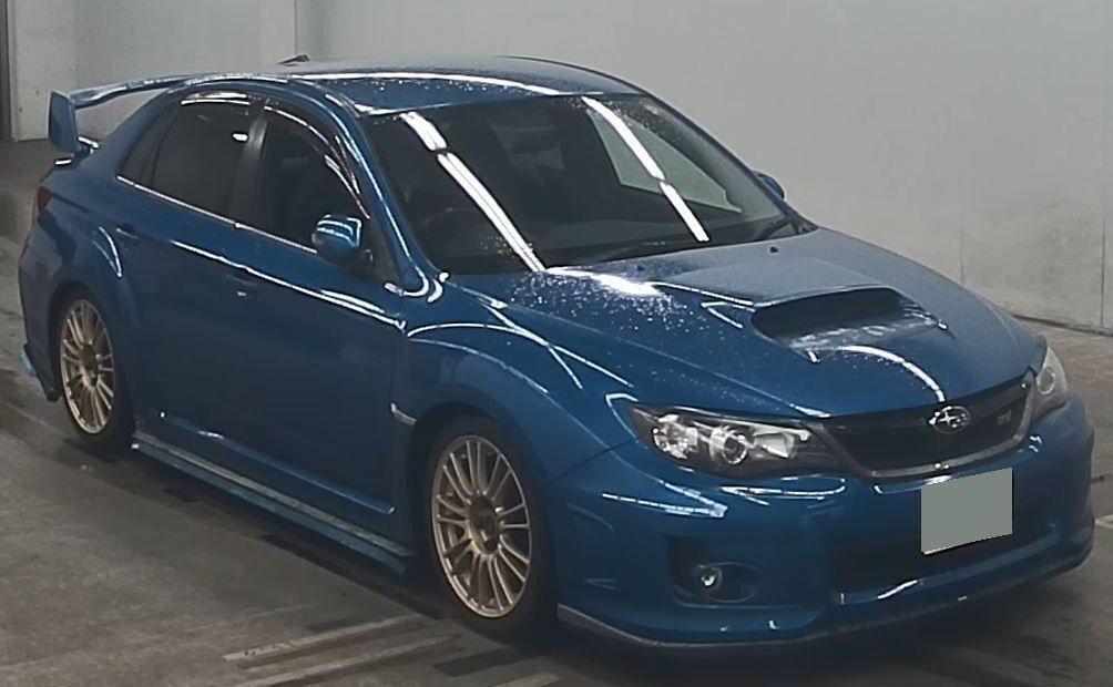SUBARU IMPREZA WRX STI A LINE IN CLASSIC BLUE WITH BODYKIT 4WD VERIFIED ...