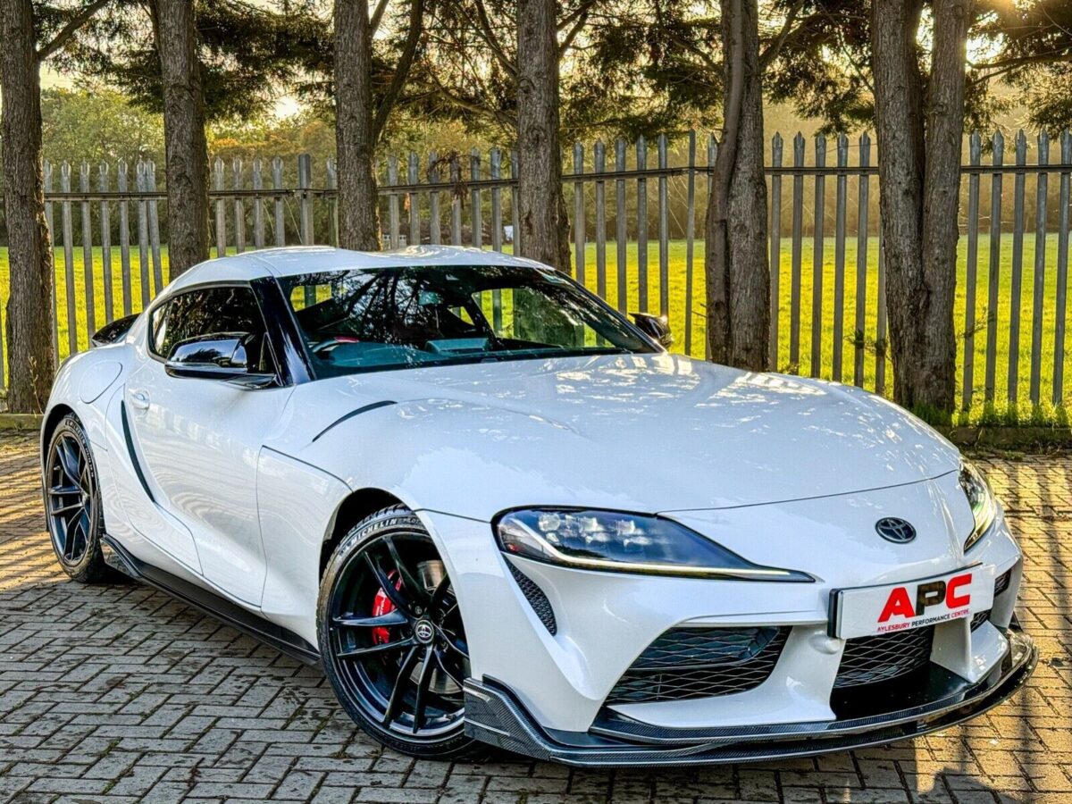 TOYOTA SUPRA FUJI SPEEDWAY-2021-1 OF 45-CARBON FIBRE KIT-EXHAUST MOD ...