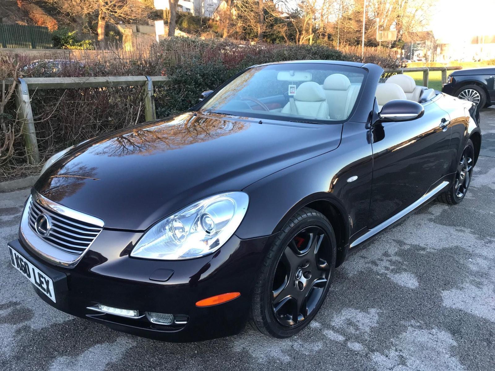 2005 Lexus SC 430 4.3 2dr [6] Auto CONVERTIBLE Petrol Automatic For ...