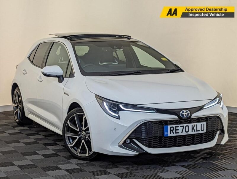 2020 70 TOYOTA COROLLA 1.8 VVT-H EXCEL CVT EURO 6 (S/S) 5DR SVC HISTORY ...