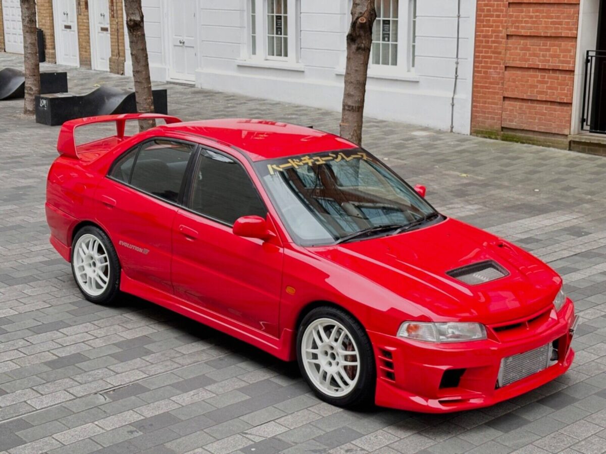 Mitsubishi Lancer Evo IV 4 GSR 2.0 1996 rare palma red For Sale (1996 ...