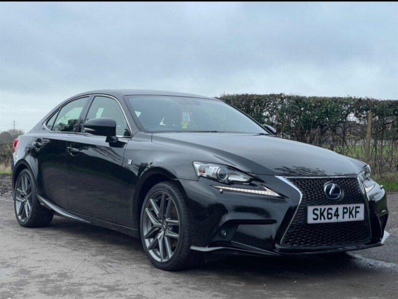 2014 Lexus IS 300h F-Sport 4dr CVT Auto SALOON Petrol/Electric Hybrid ...