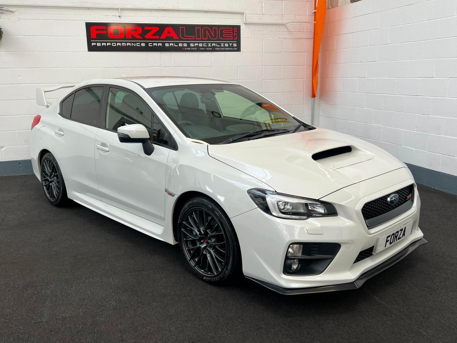*Stunning 2017 Pearl white Subaru WRX STI Type UK 2.5 AWD* One of the ...
