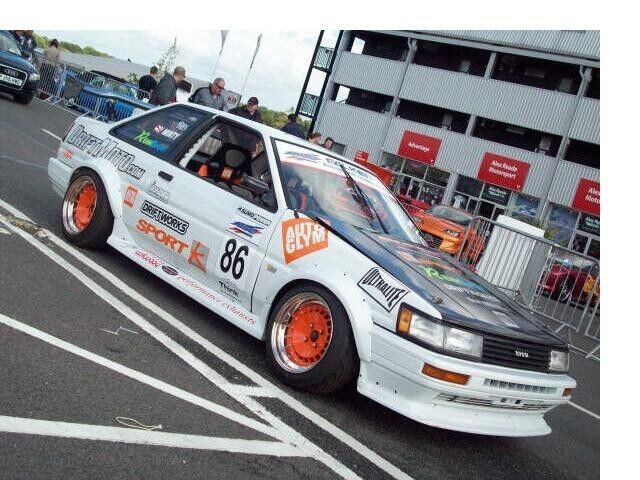 Toyota Corolla AE86 Levin Drift Race Track Coupe Bodyshell Shell ...