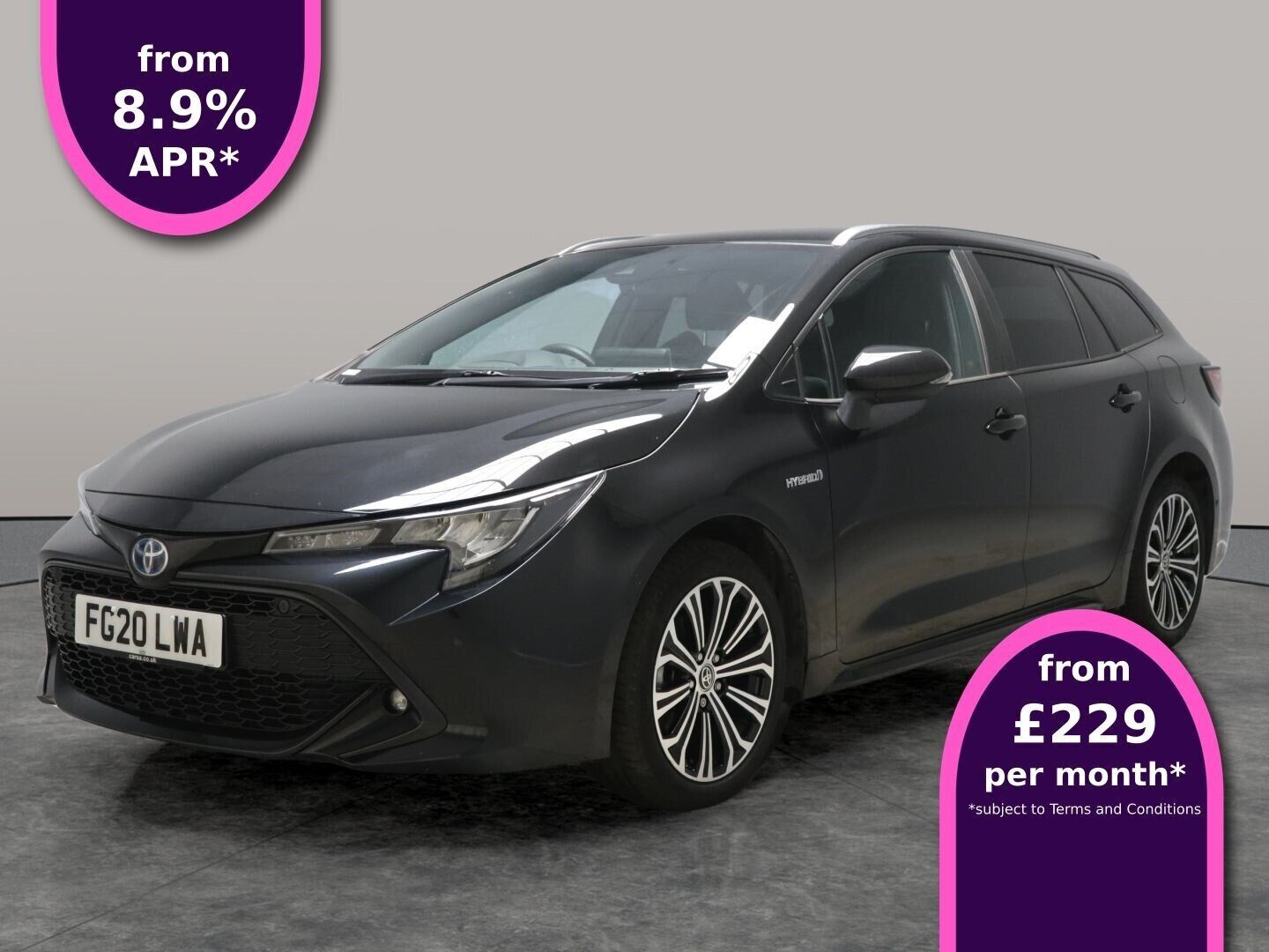 Toyota Corolla 1.8 VVT-h Design Touring Sports 5dr Petrol Hybrid CVT ...