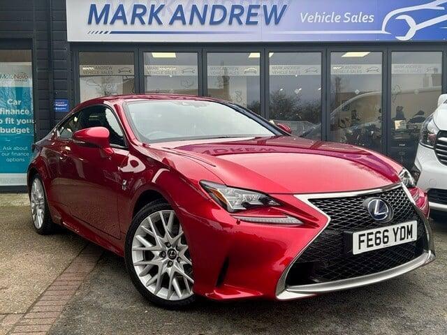 2017 Lexus RC 300H F SPORT HYBRID Coupe Hybrid Automatic For Sale (2017 ...