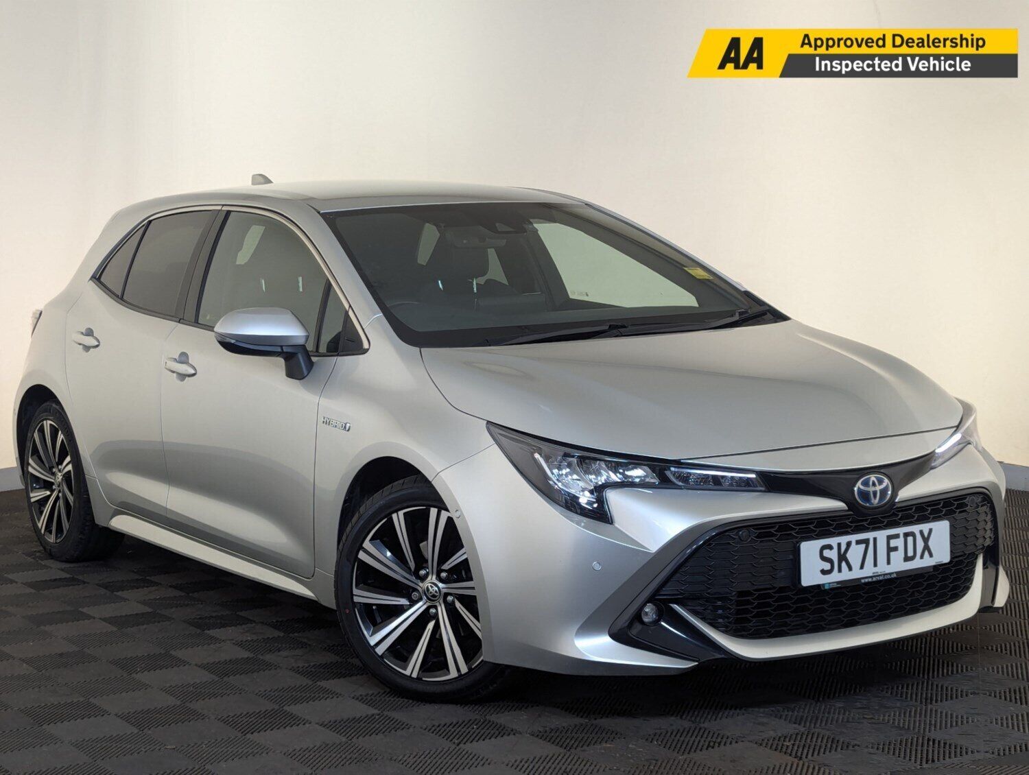 2021 71 TOYOTA COROLLA 1.8 VVT-H DESIGN CVT EURO 6 (S/S) 5DR SERVICE ...