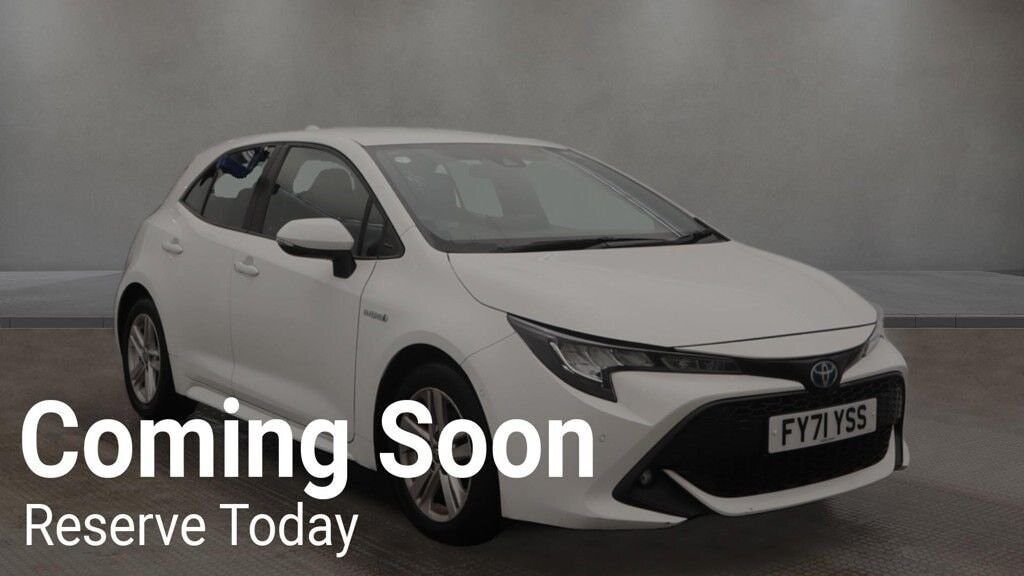 2021 Toyota Corolla 1.8 VVT-h GPF Icon Tech Hatchback 5dr Petrol Hybrid ...