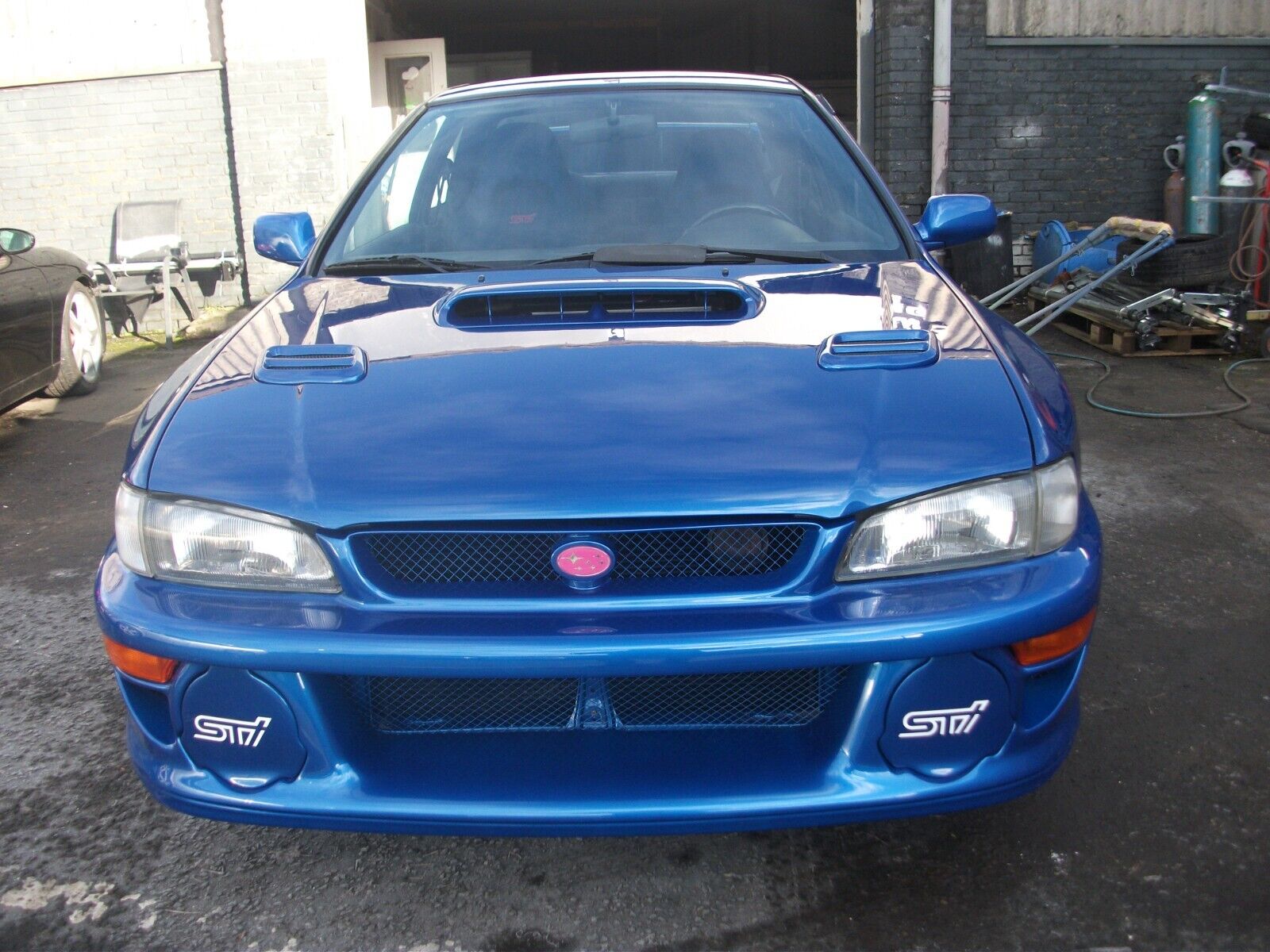 subaru impreza 22b sti recreation / tribute ultra rare LHD For Sale ...