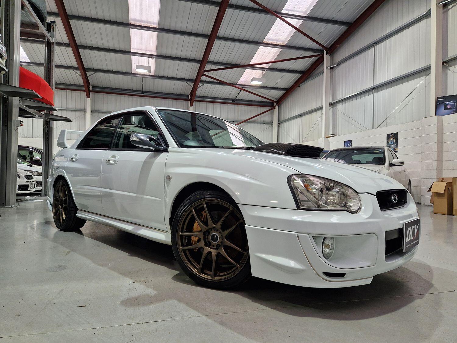 SUBARU WRX STI 2.0L JDM TWIN SCROLL White Manual Petrol 2004 For Sale (2004) for £21985.0